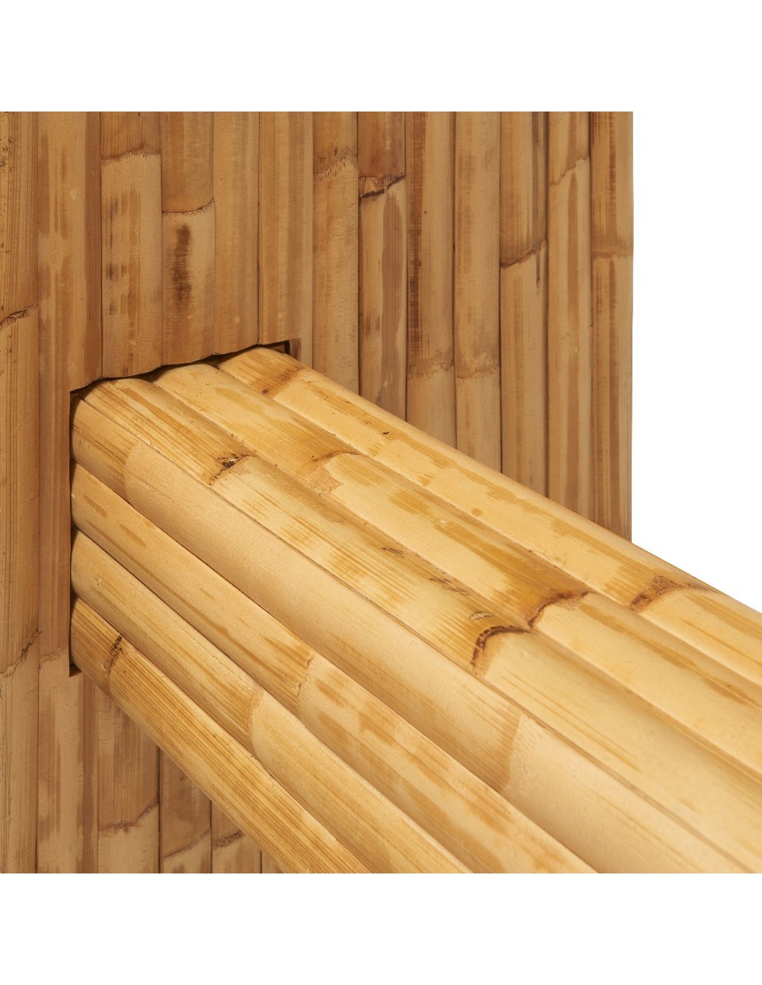 Riviera rattan rectangular dining table