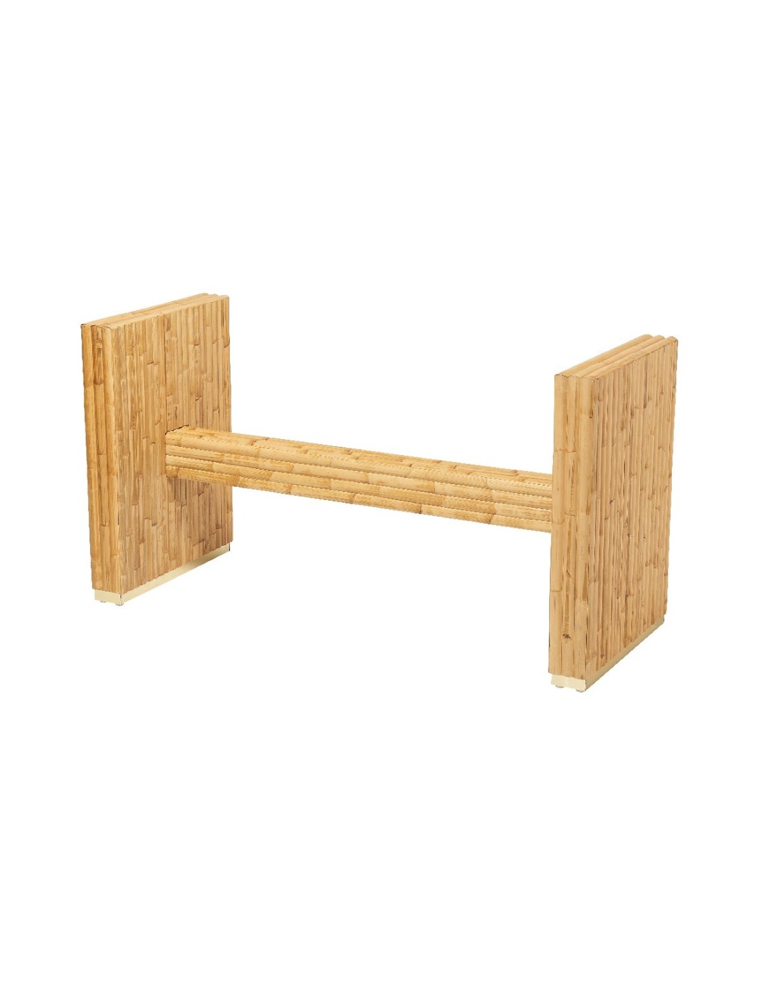 Rattan rectangular dining table base Riviera