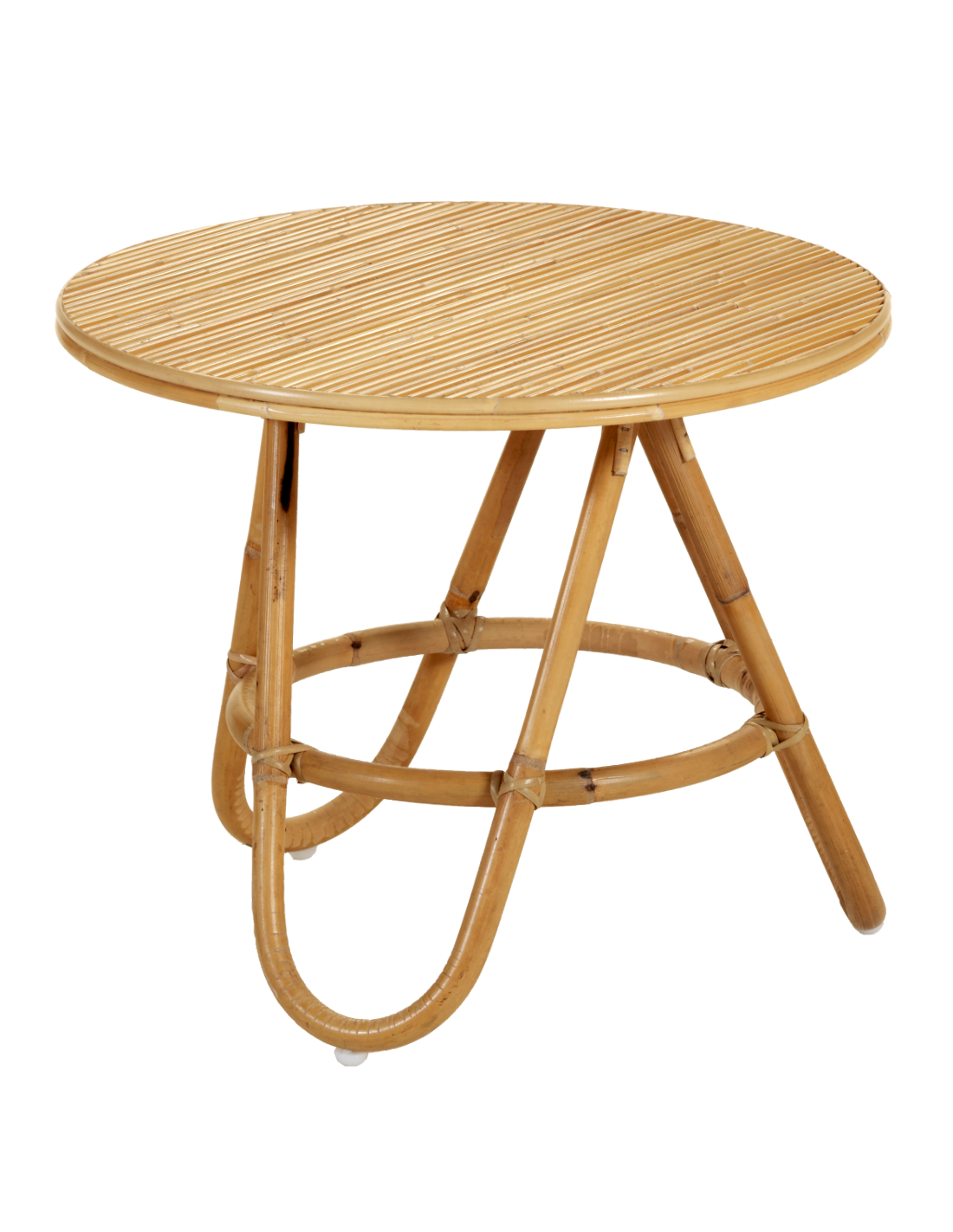 Table basse rotin Diabolo petit modèle