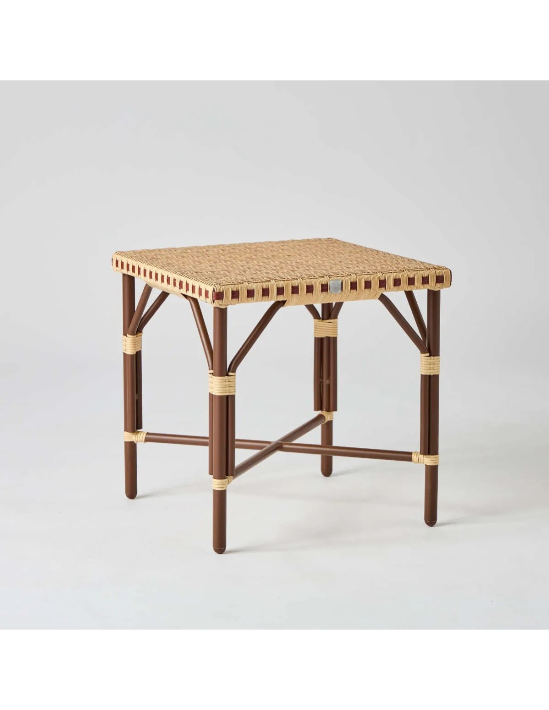 Belle Epoque square garden coffee table - resin end table