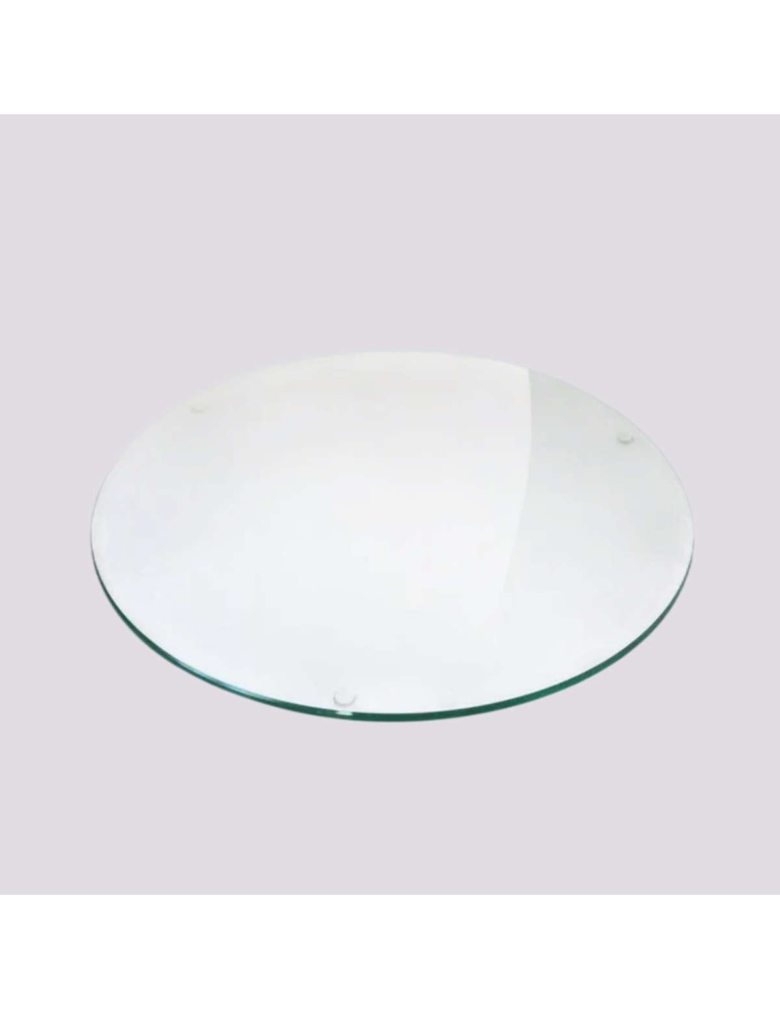 80cm diameter glass top